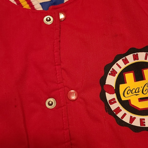 Coca Cola | Jackets & Coats | Vintage Cocacola Bomber Jacket | Poshmark